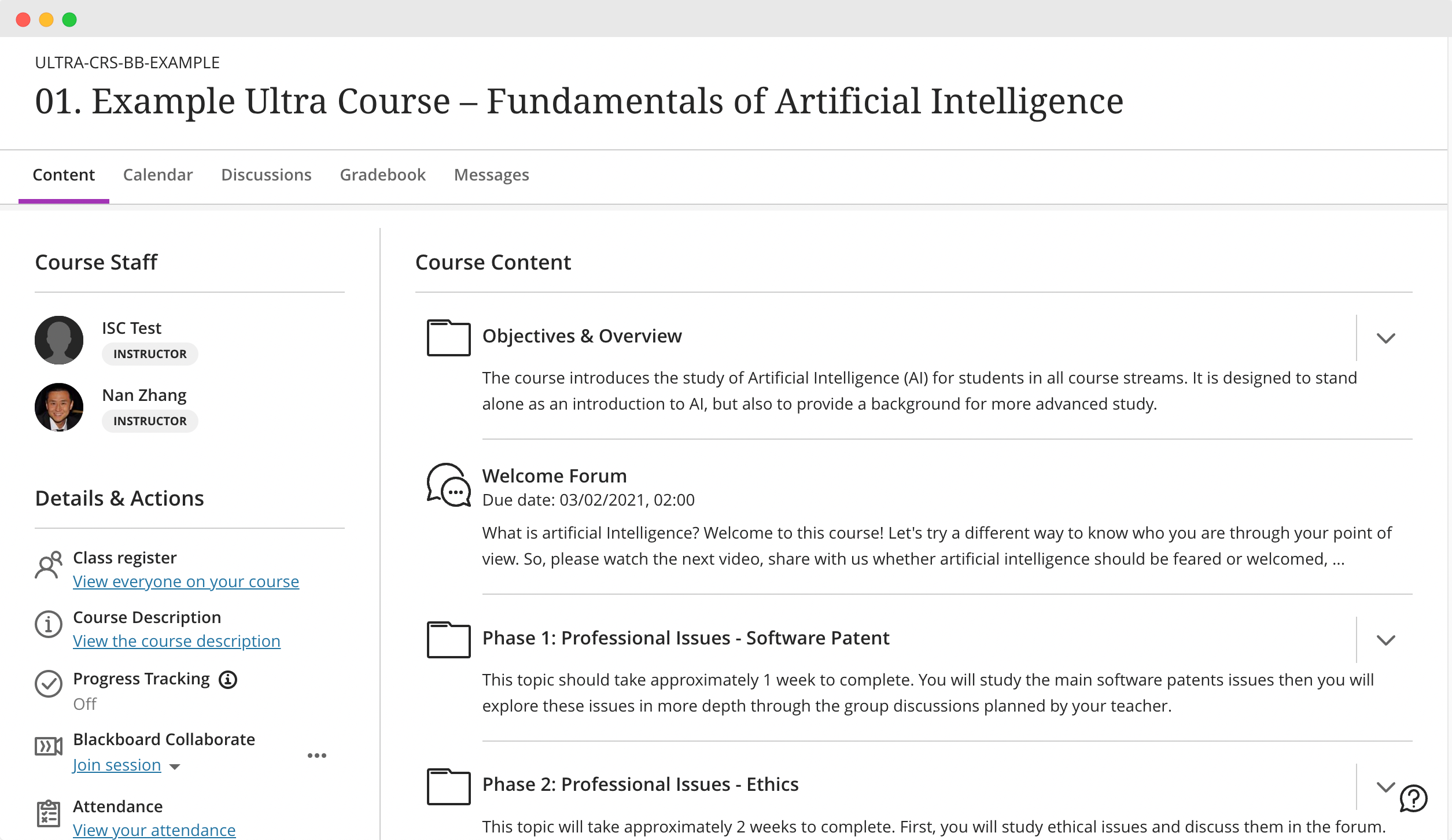 Digital Learning Environment