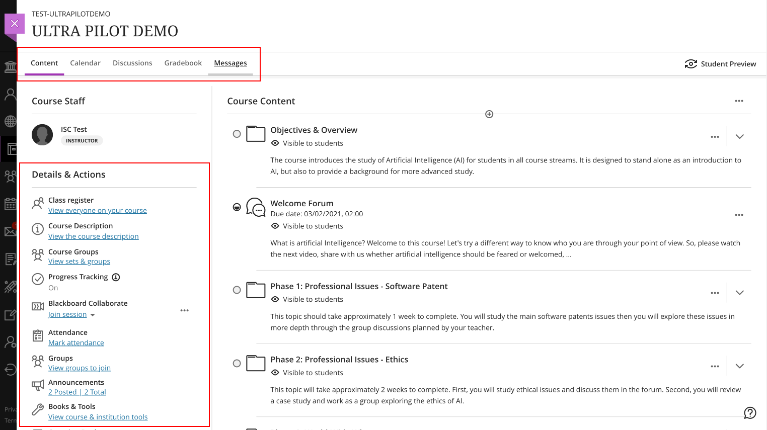 Digital Learning Environment