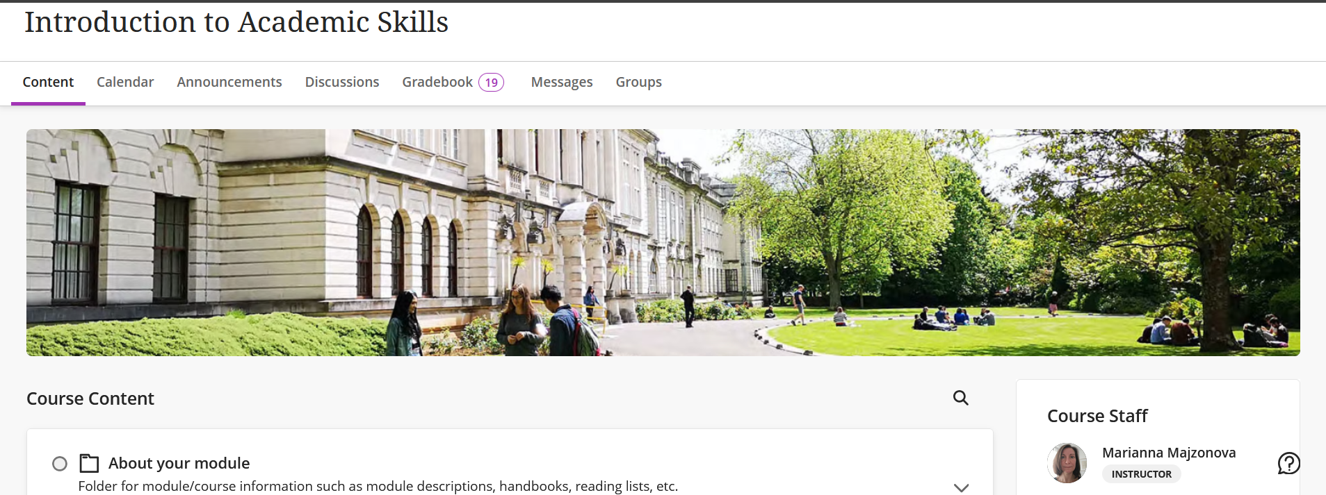 Learning Central Guidance for Students