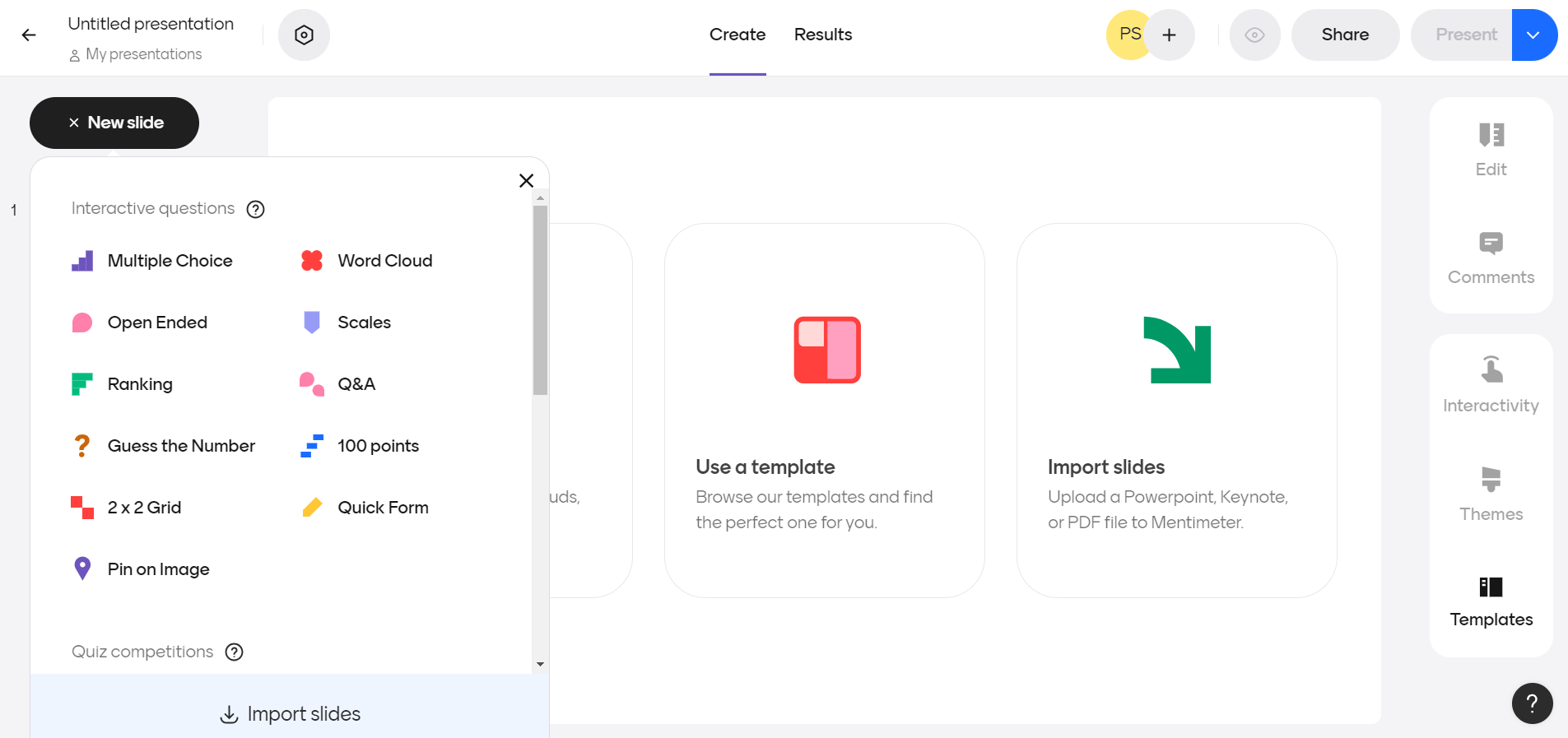 Using Mentimeter to create an engaging classroom experience
