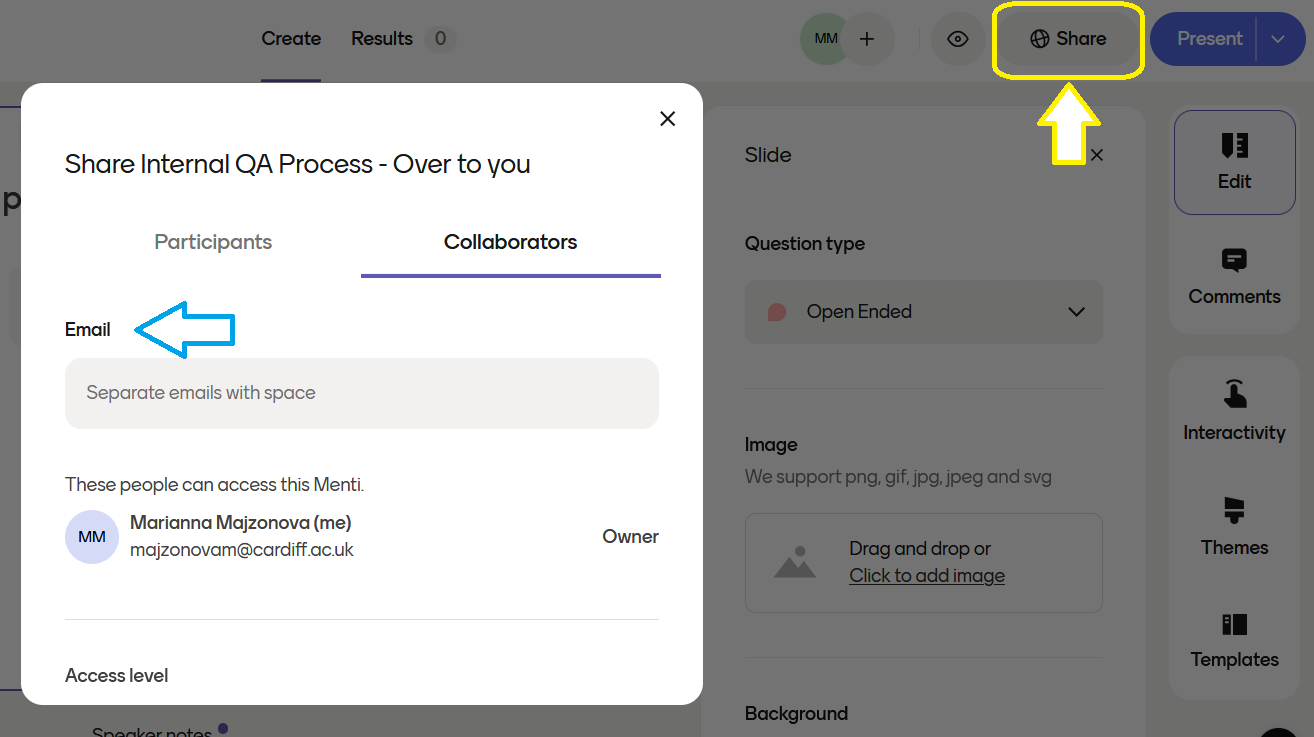Using Mentimeter to create an engaging classroom experience
